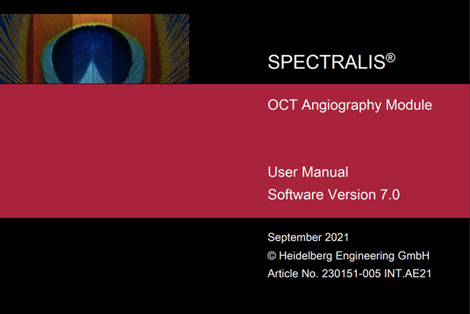 Course: Optional SPECTRALIS Modules