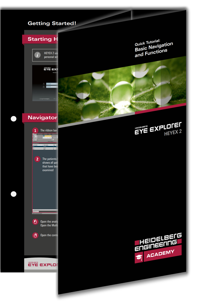 Course: Basic Navigation and Functions | HEYEX 2