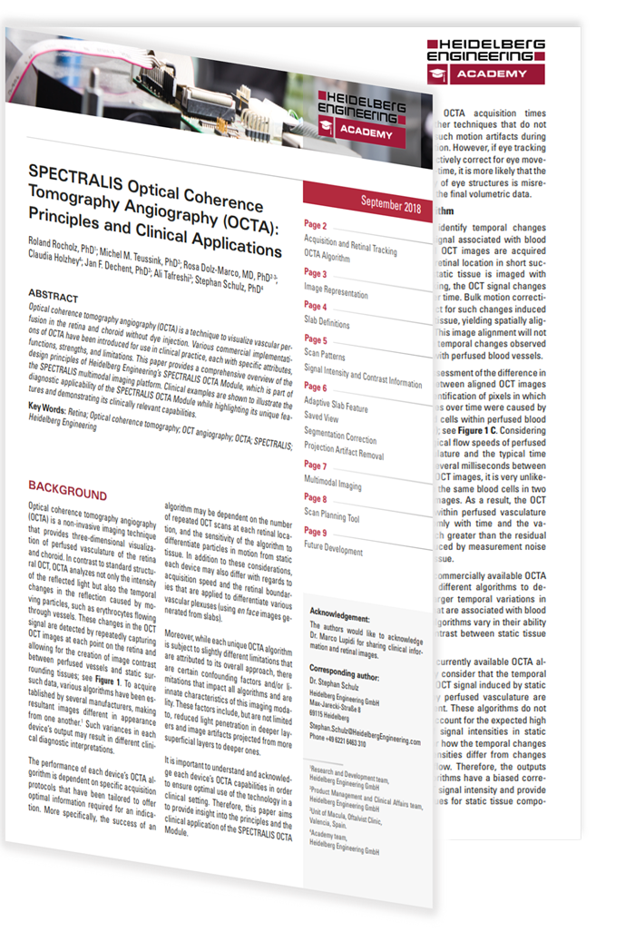 Course: PDF-Tutorials SPECTRALIS – INT